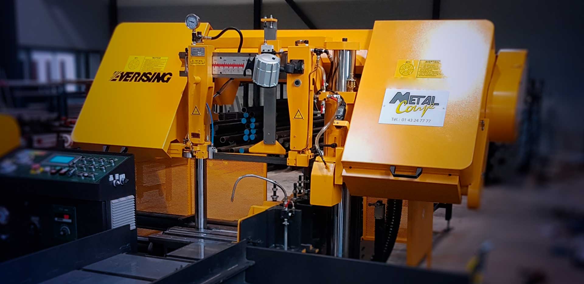 Métal Coupe | Accueil | Spécialiste machines à scier les métaux
